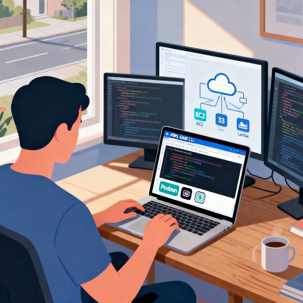 Running AWS SAM with Podman Instead of Docker | Edwin Popham